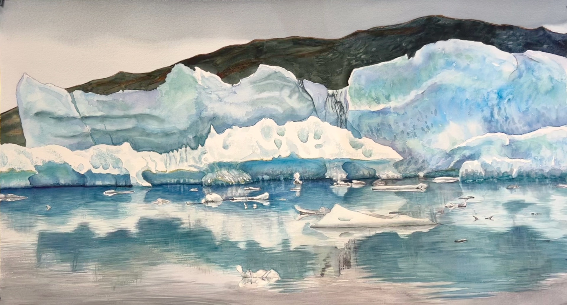 Iceland – Elizabeth Gilbert Watercolour Artist